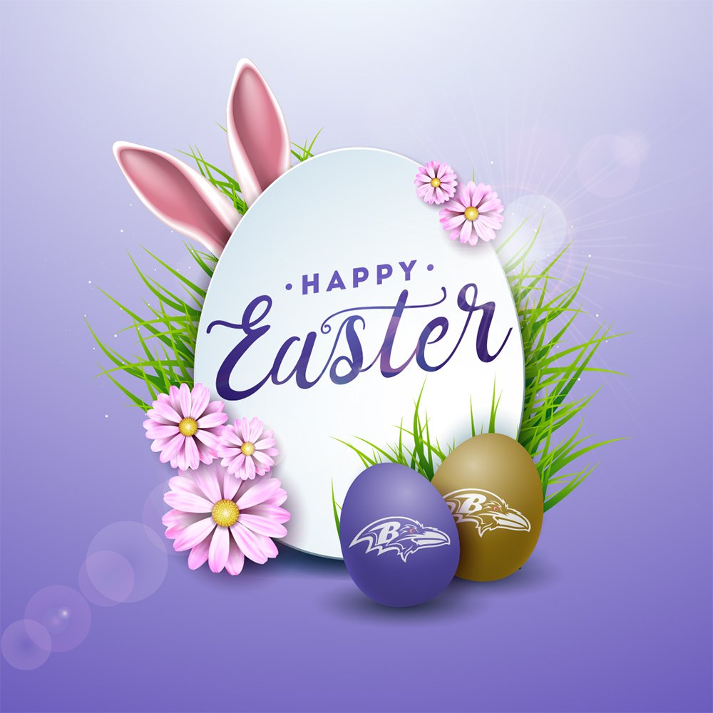 Happy Easter from the Baltimore Ravens! 🐰 https://t.co/DE5KXTBMPi ...