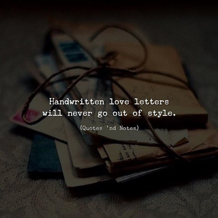 Handwritten Love Quotes