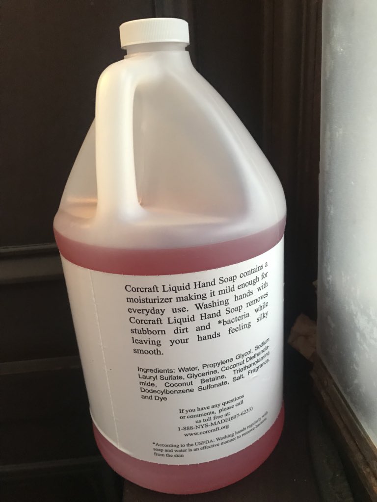 Prison-labor soap, stocked throughout New York City Hall, “removes ...