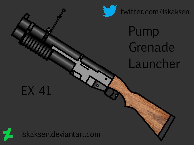 How To Draw A Grenade Launcher
