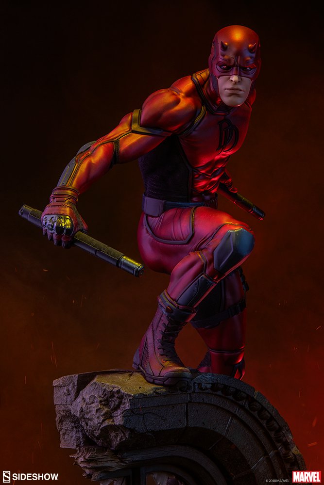 Statue News: Sideshow – Daredevil & Elektra Premium Format Figures ...