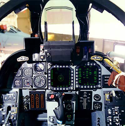 F 14 Rear Cockpit