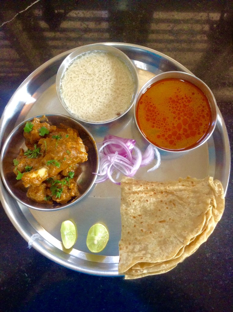 Kolhapuri Mutton Thali