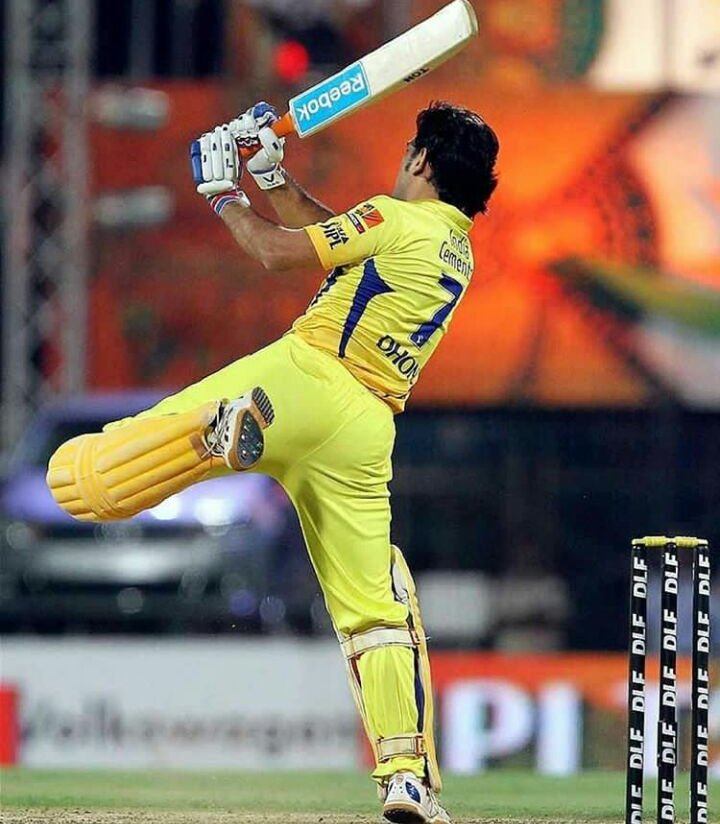 Chennai Super Kings Dhoni Helicopter Shot Hd