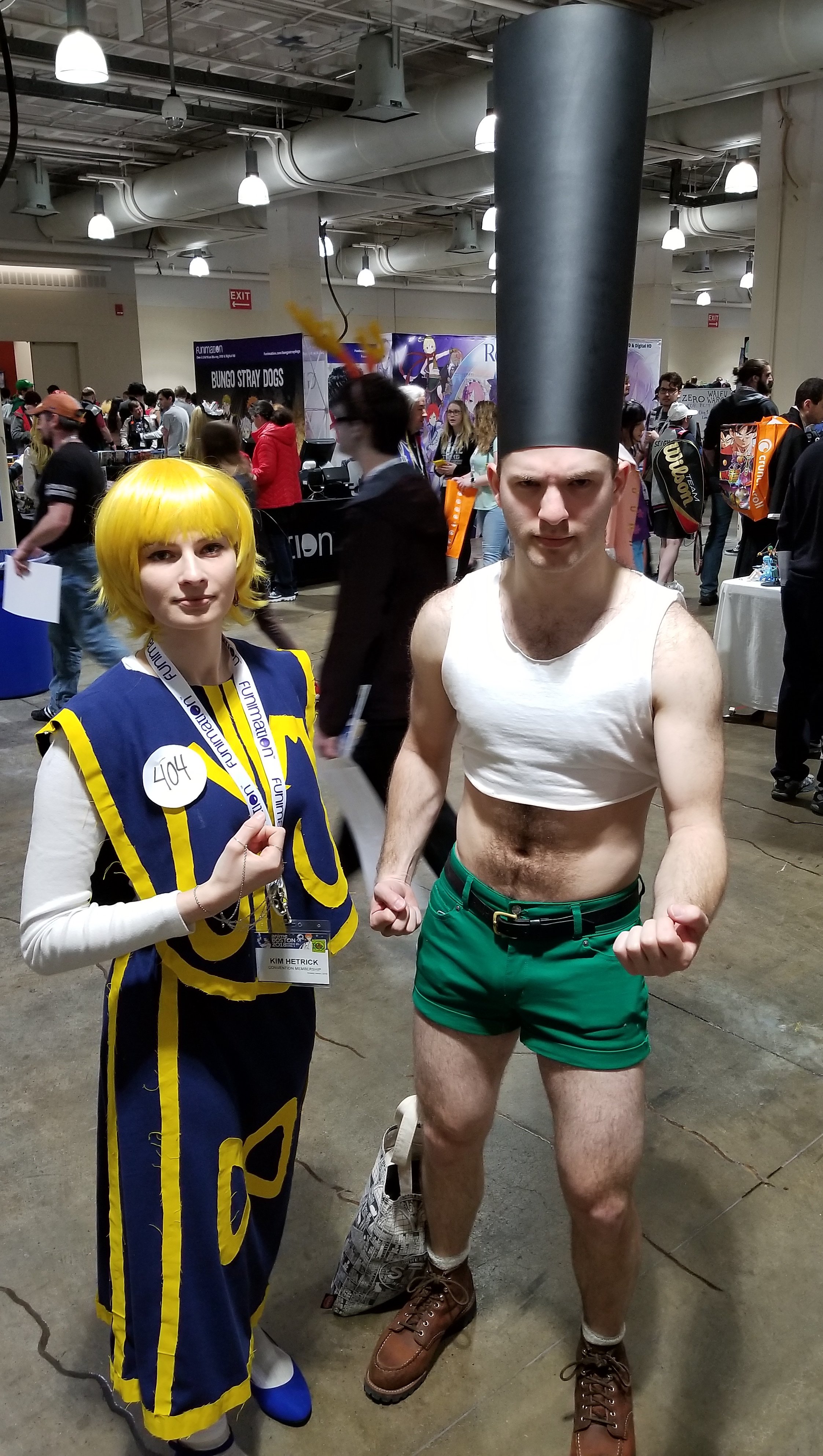 Crunchyroll X Golden Kamuy ALREADY and Hunter x Hunter cosplay So much awesome cosplay at AnimeBoston https t YXaC5OEOZD X