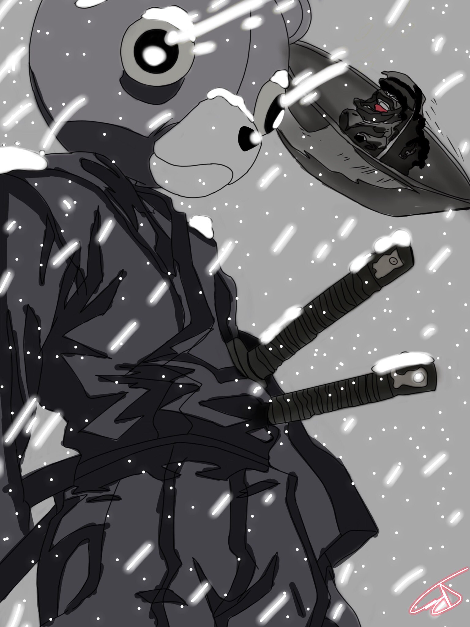 Afro Samurai Jinno Wallpaper Hd