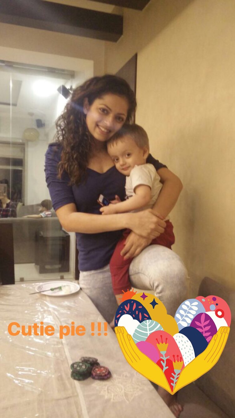 Drashti Dhami With Her Baby