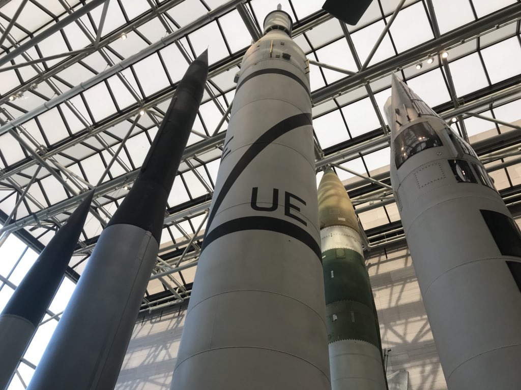 Rockets, from left to right: Aerobee 150 (sounding rocket) Vanguard ...