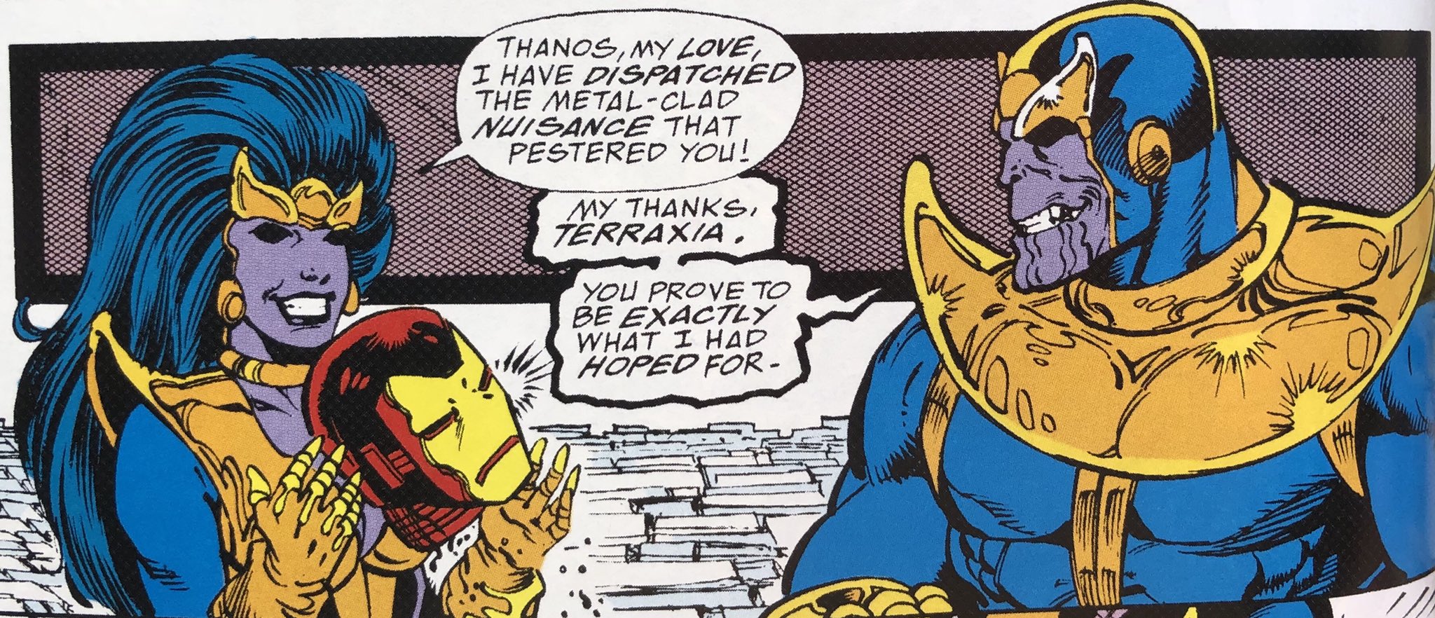 Thanos Rips Off Iron Mans Head