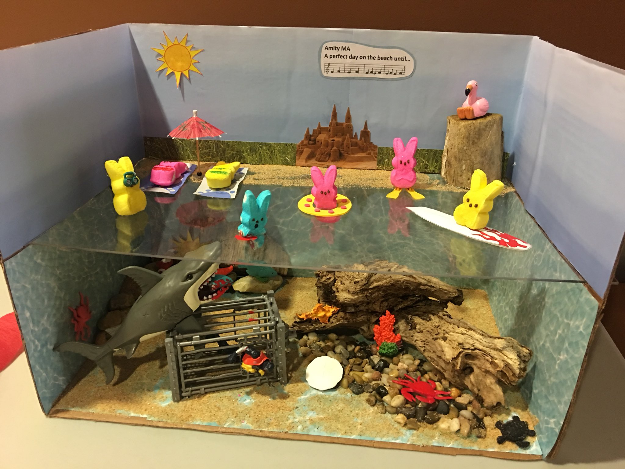 Desert Diorama Shoebox