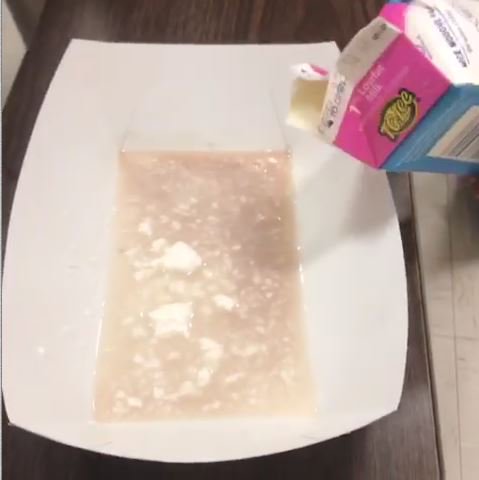 From JennaAnJax Jacksonville Florida kids take video of chunky milk at ...