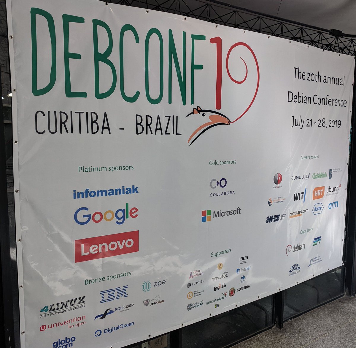 Debconf19 のまとめ #DebConf19 (4ページ目) - Togetter