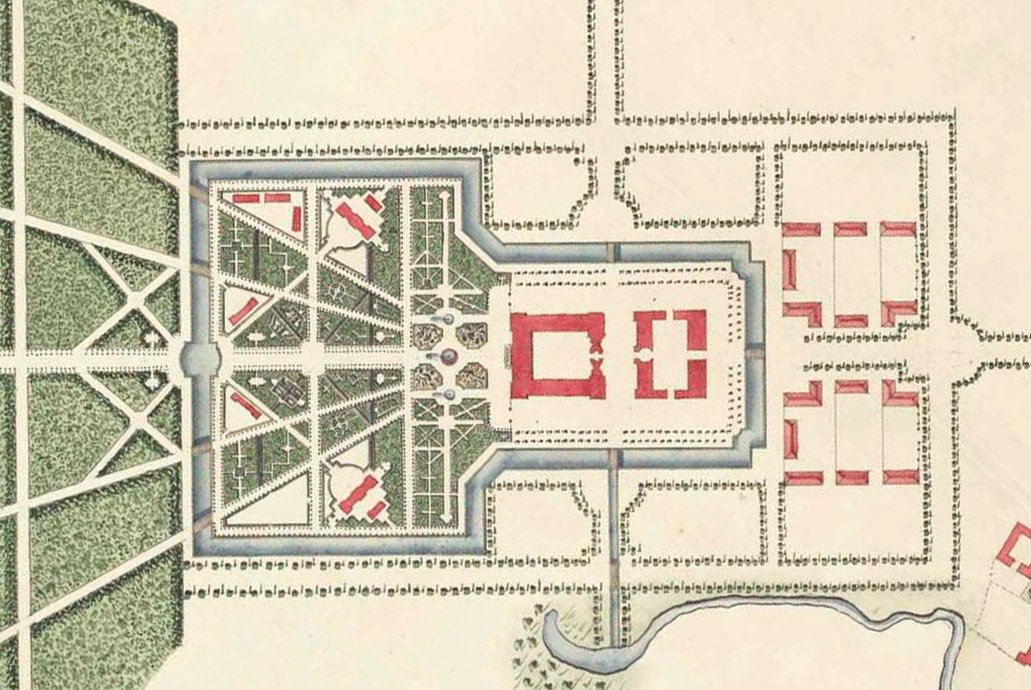 Baroque Garden Plans Frederiksborg Castle Baroque Garden In Daytime In