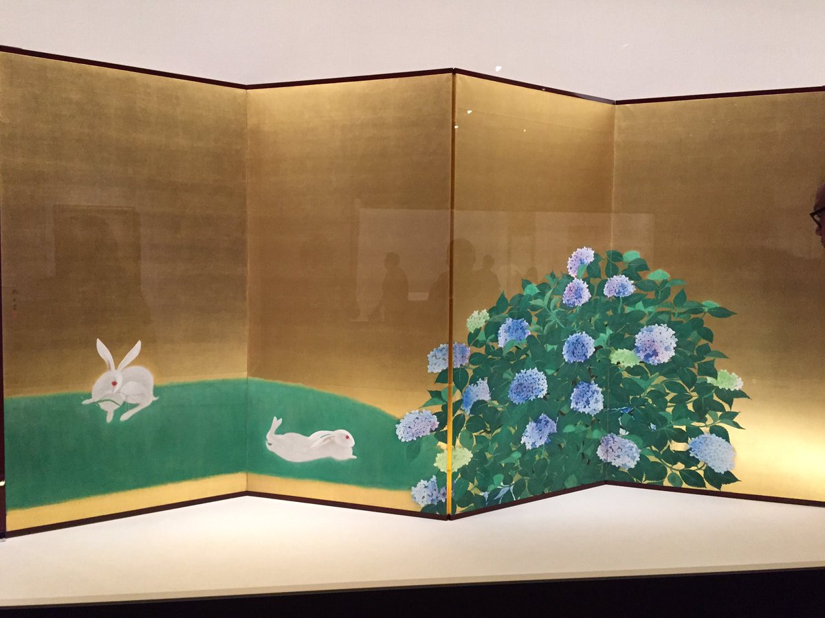 harukaze hakobe on Twitter: "山種美術館に速水御舟の絵を見に行った。火焔も見ごたえのある迫力だった。私が気に入った ...