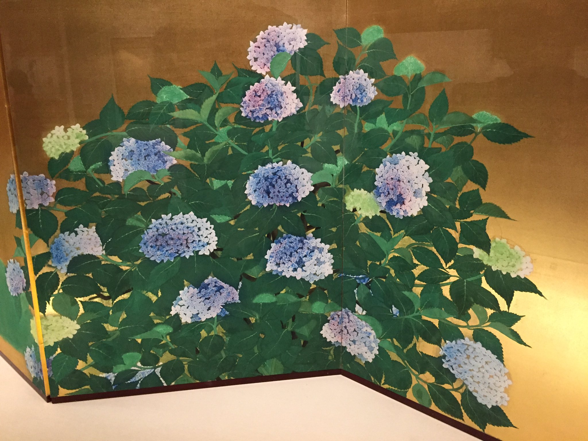 harukaze hakobe on Twitter: "山種美術館に速水御舟の絵を見に行った。火焔も見ごたえのある迫力だった。私が気に入った ...