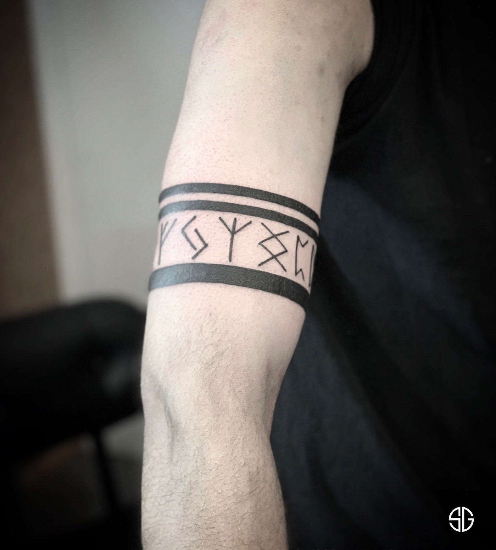 Viking Runes Tattoo
