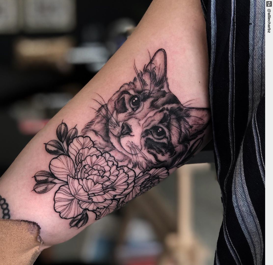 Cabbage Tattoos 45 Awesome Black Rose Tattoo Designs With Their
