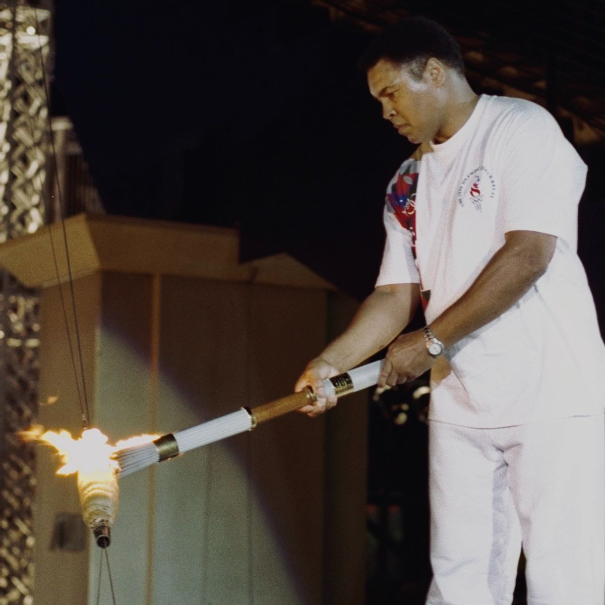 Muhammad Ali: 23 years ago today, Muhammad Ali shocked the world by ...