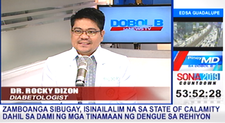 LIVE sa DZBB: Dr. Rocky Dizon, Diebotologist, Chairman ng Department of ...