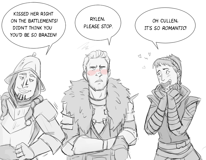 Cullen Romance Dragon Age Fan Art
