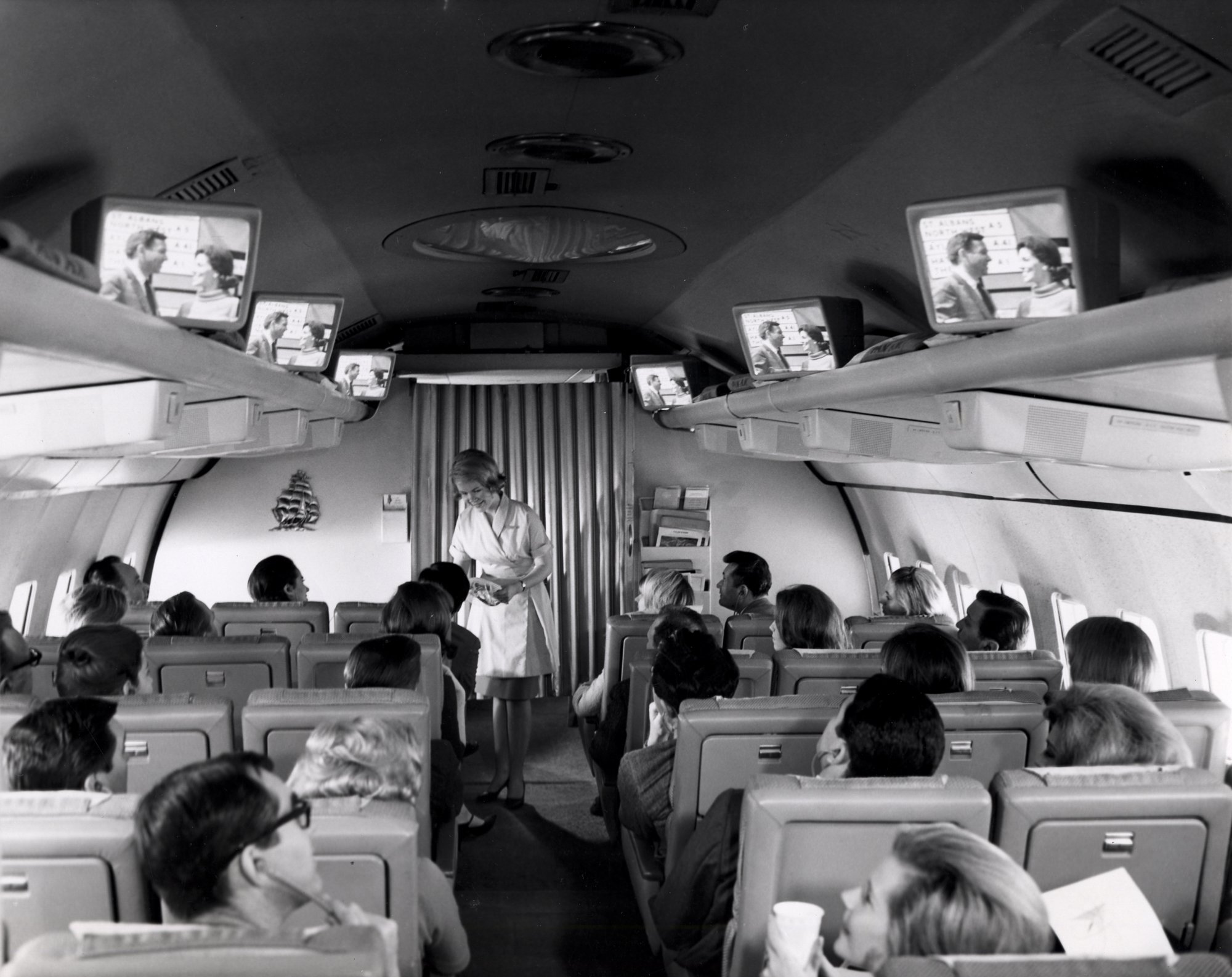 Pan Am Boeing 707 Interior Trailblazer; Boeing 707 Travel Radar