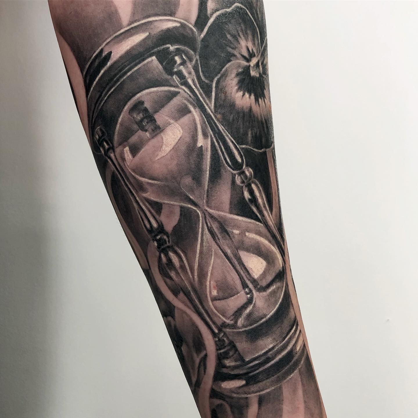 Hourglass Tattoo Sleeve