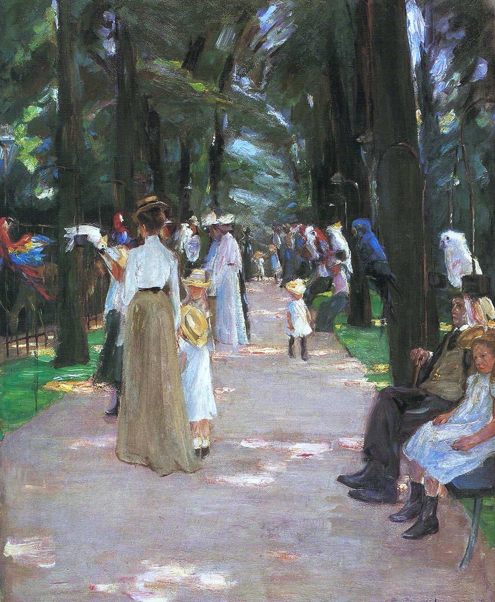 A Thread from @RobertBohan: "Max Liebermann (1846-1935) was born OTD. A ...