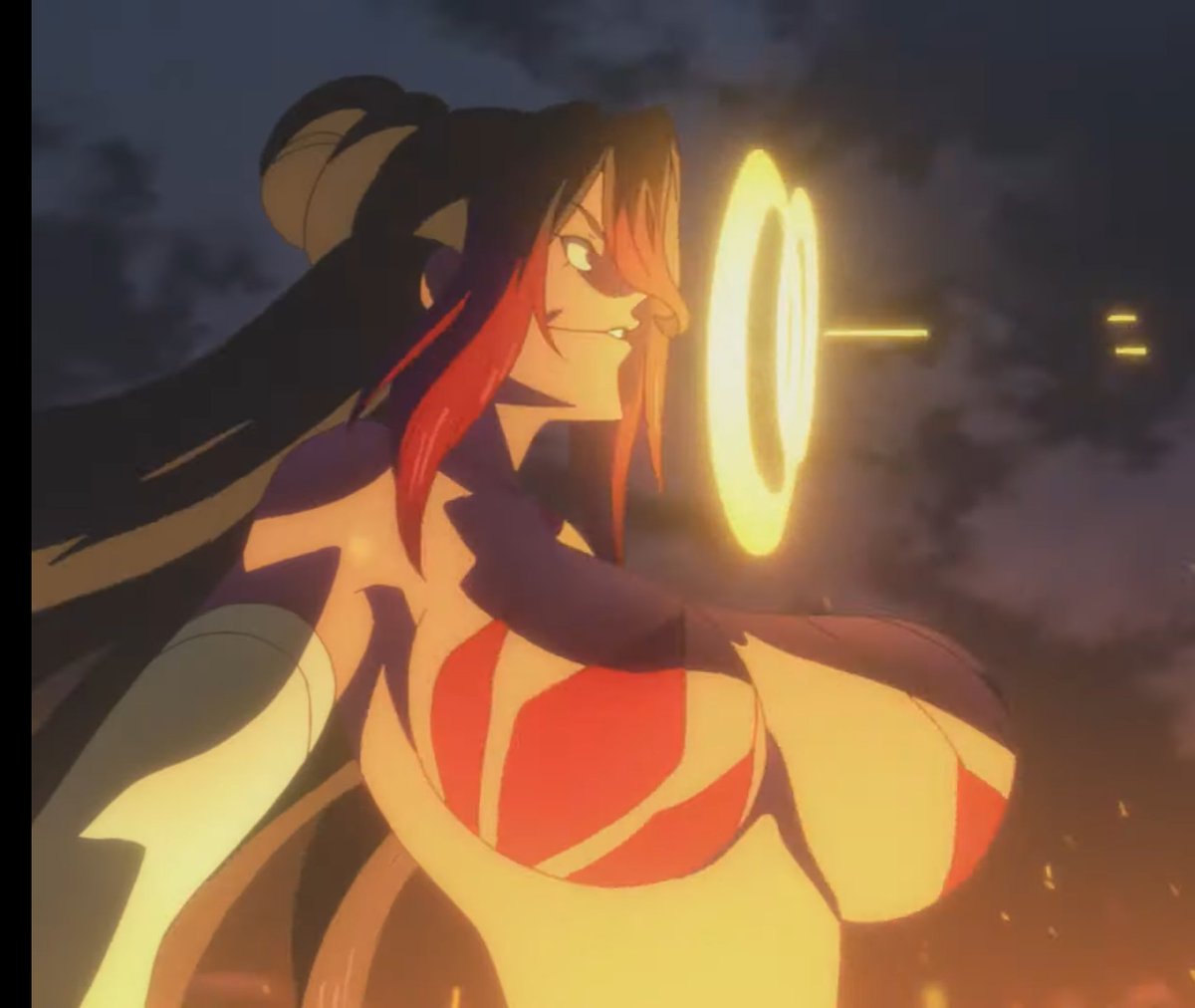 Poly Bits on Twitter: "I am digging the new big tiddy villain(?) from the KonoSuba movie trailer…