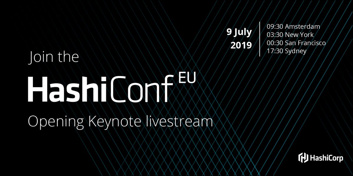 HashiCorp on Twitter: "Starting in one hour: follow along live as @armon and @mitchellh kick off ...