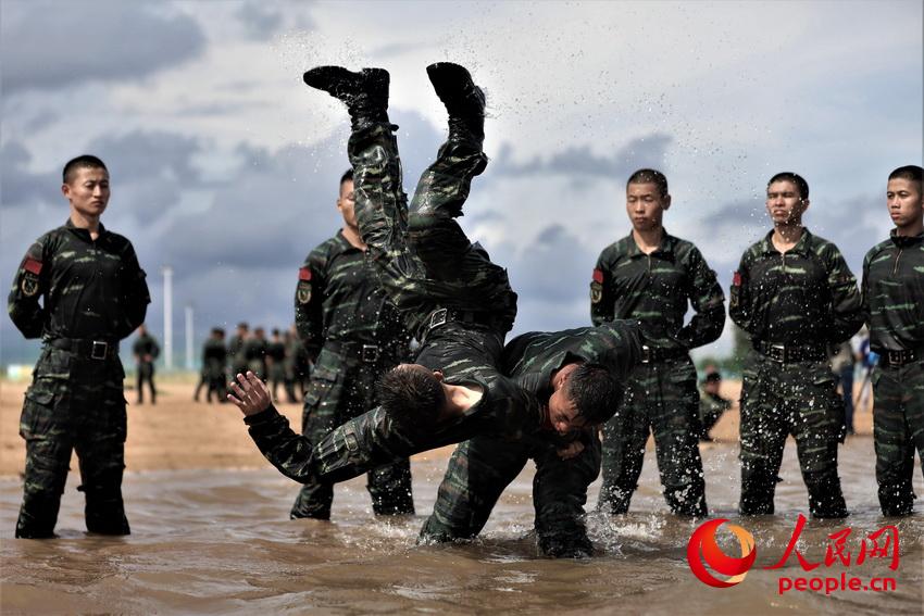 Chinese special forces in S China’s Guangxi Zhuang Autonomous Region ...