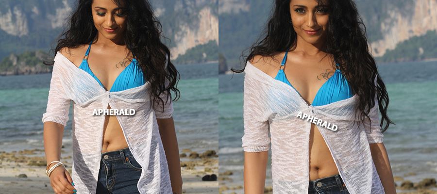 Trisha In Bikini Dress