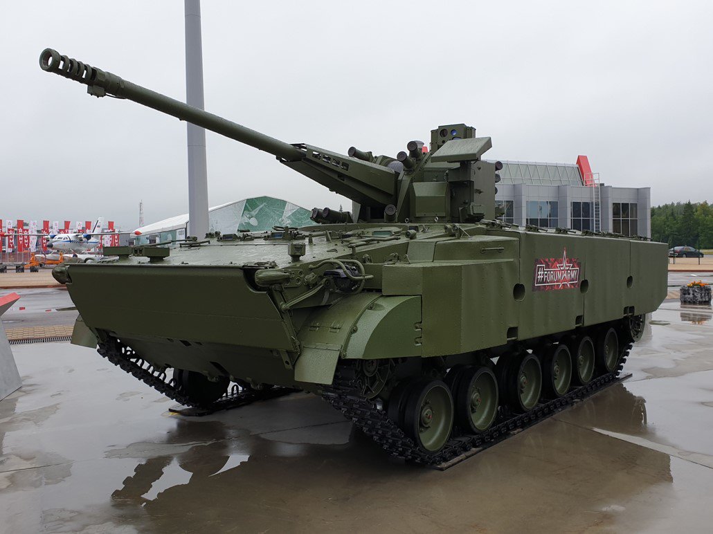 BMP-3 mounting a 57mm cannon. Ajax hasn't even entered service yet, but ...