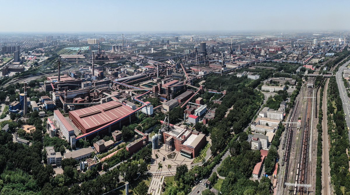 Born from the rubble in northeast China's Anshan, 70-year-old Ansteel ...