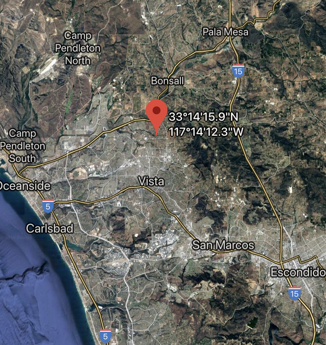 Carlsbad Fire Map