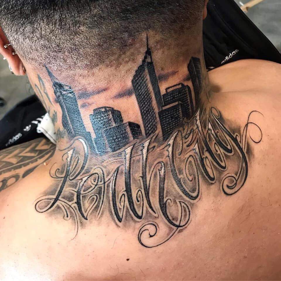 Perth City Skyline Tattoos