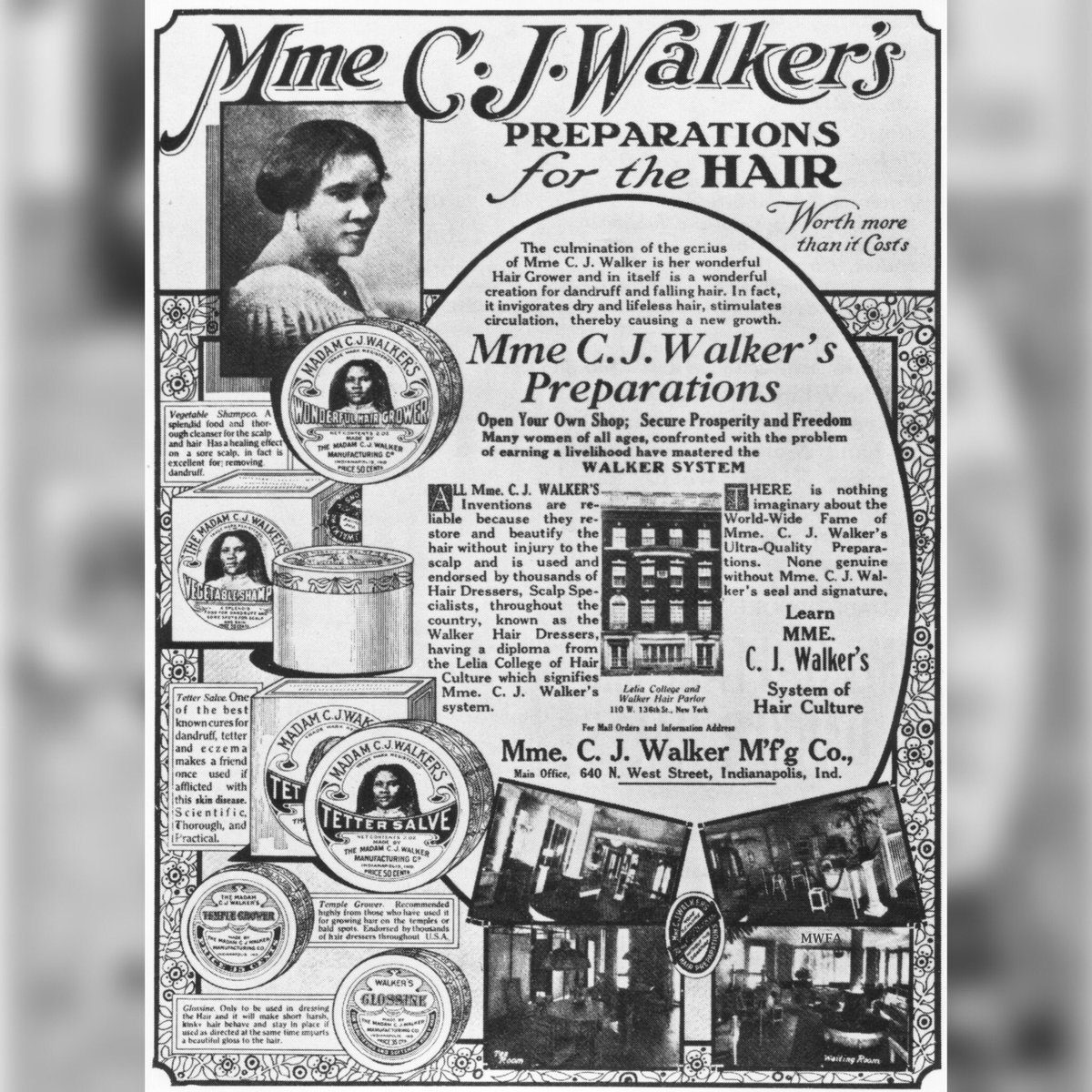 Madam Cj Walker Inventions