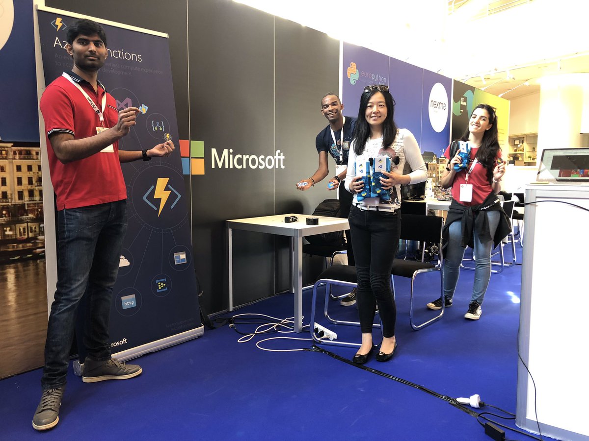 Python Visual Studio Code on Twitter: "We’re here at #EuroPython! Come to the @microsoft booth ...