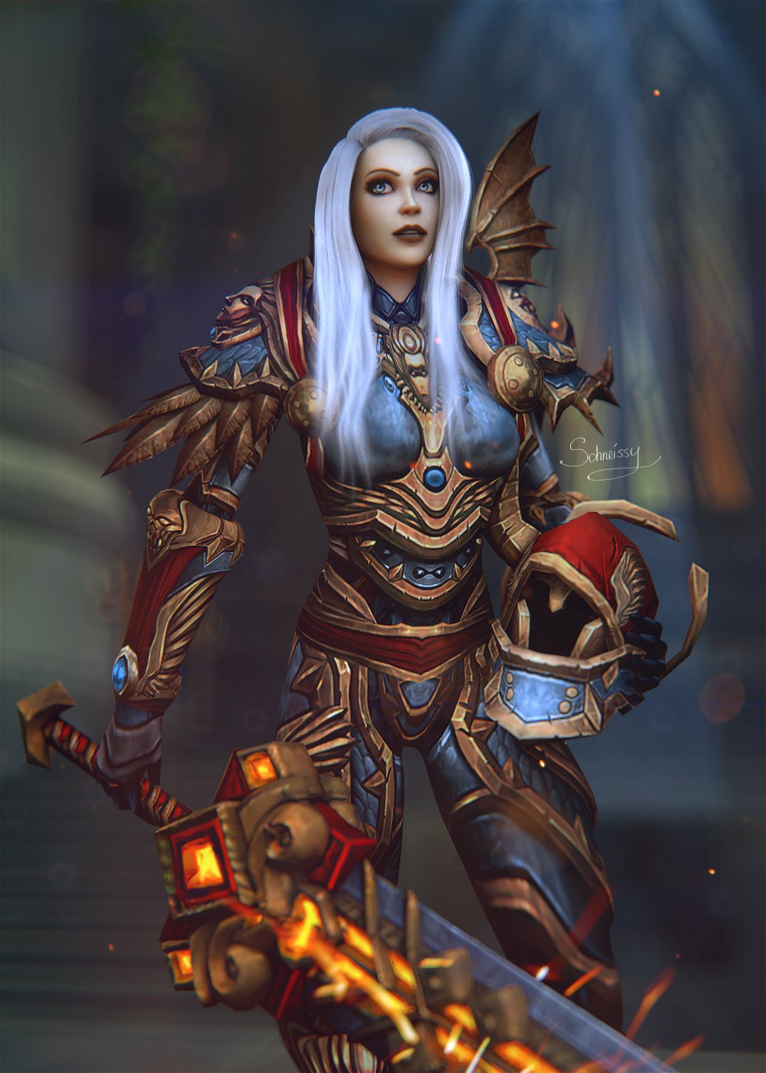 Wow Female Plate Armor