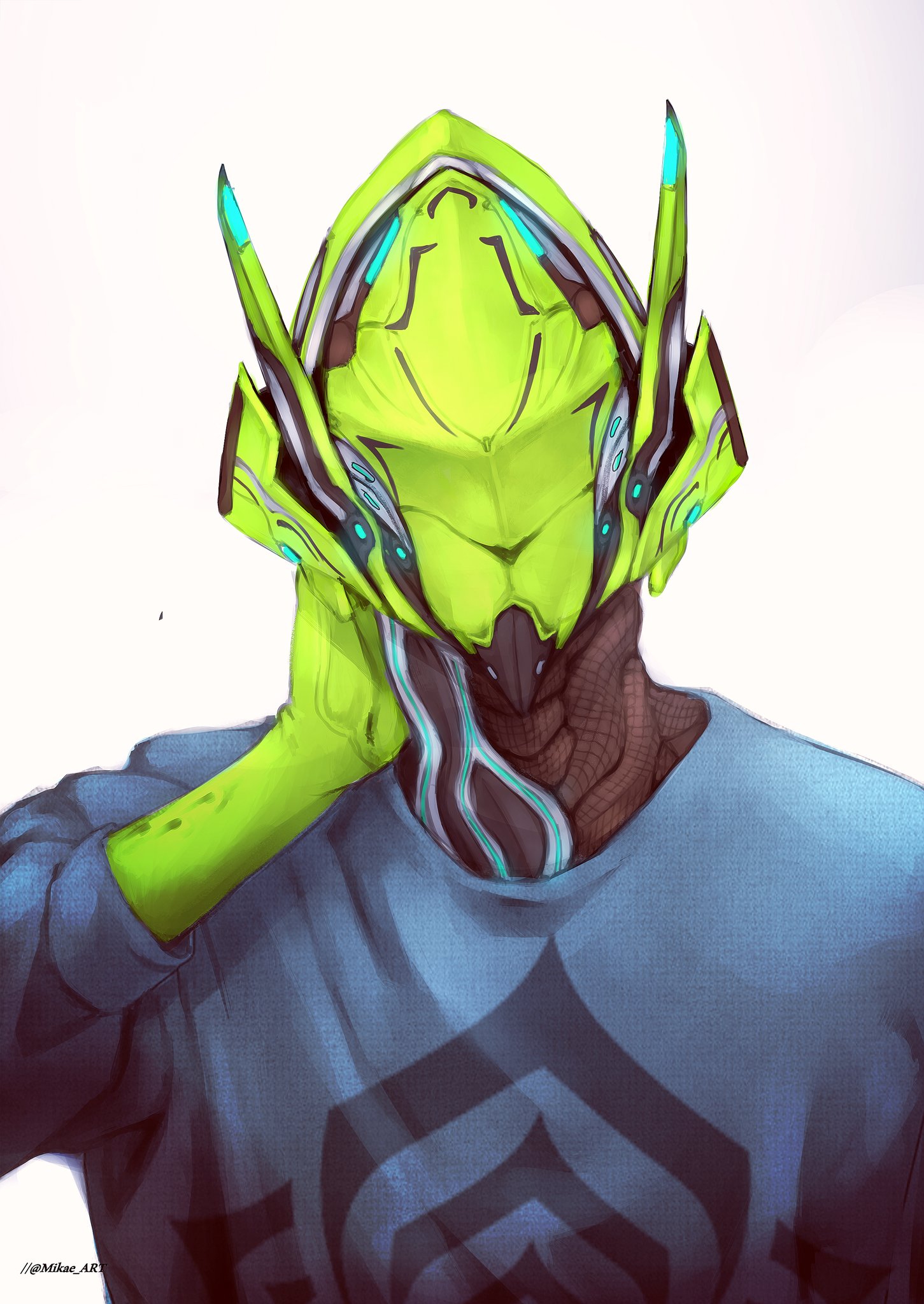 Warframe Volt Fan Art