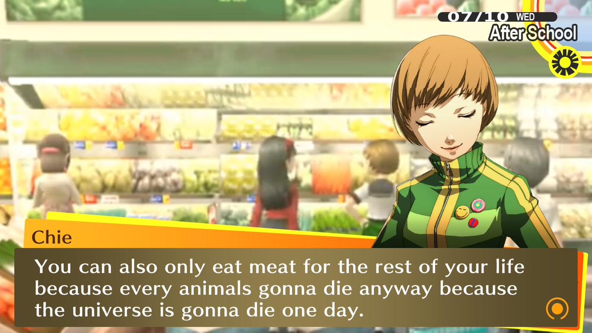 Chie Satonaka Steak