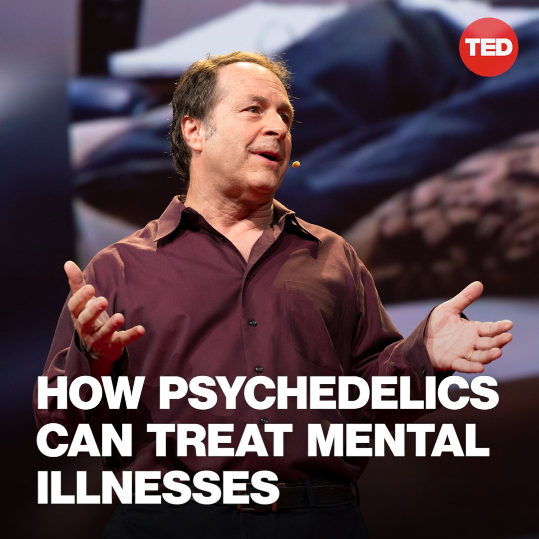 TED Talks on Twitter: "Drugs like LSD, psilocybin and MDMA — when ...