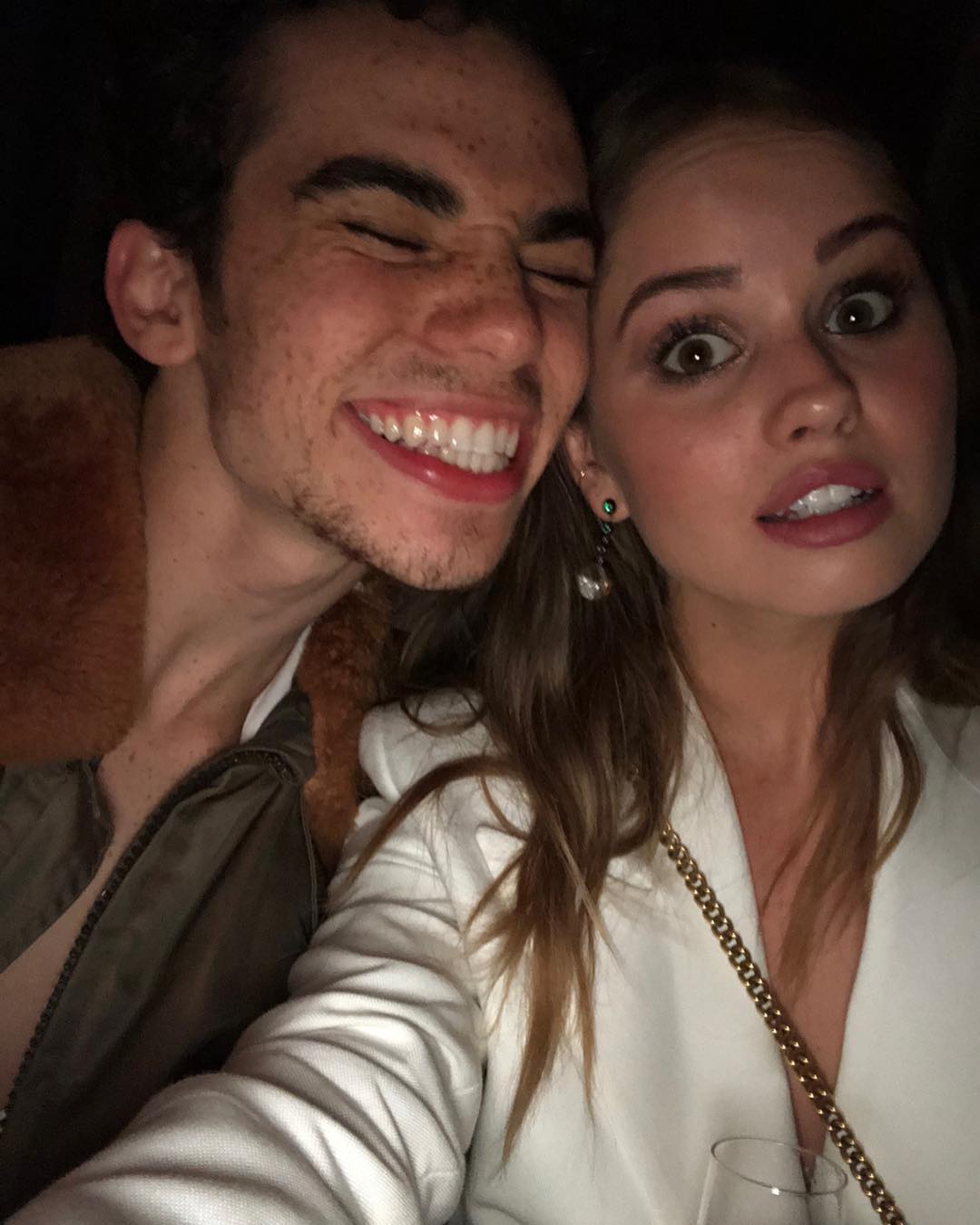 Cameron Boyce And Debby Ryan Kiss