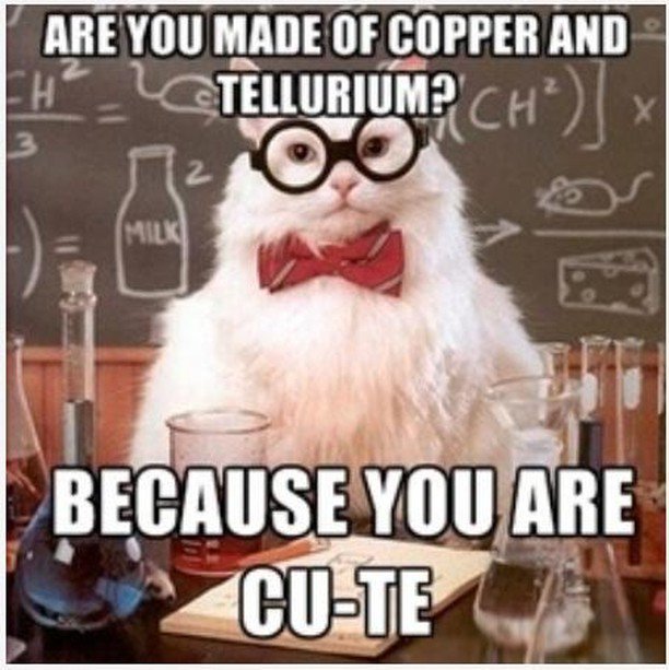 Science Pick Up Lines Cute