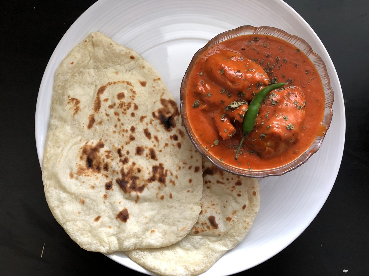 Butter Chicken And Roti