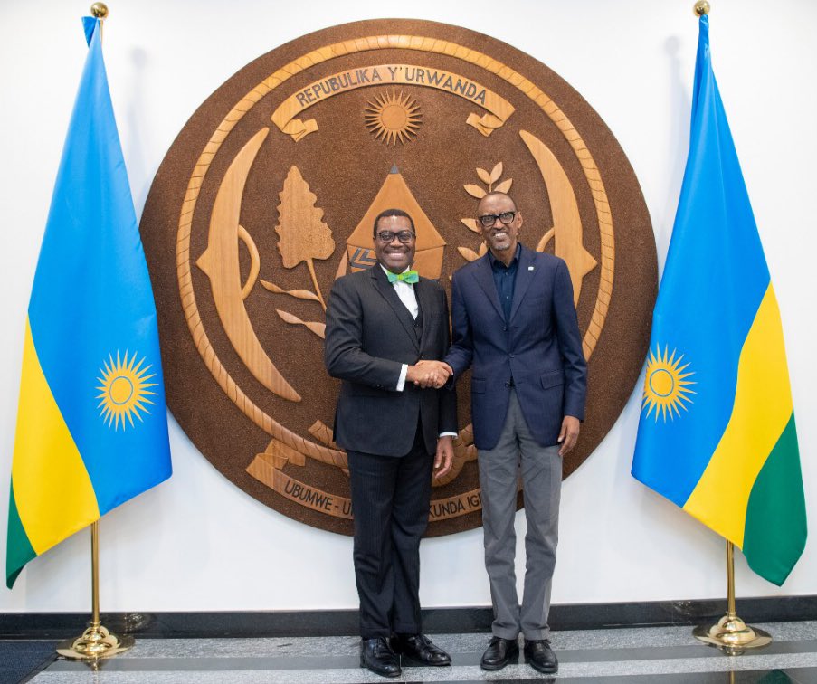 Presidency | Rwanda on Twitter: "President Kagame meets with Dr. Akinwumi Adesina, President of ...