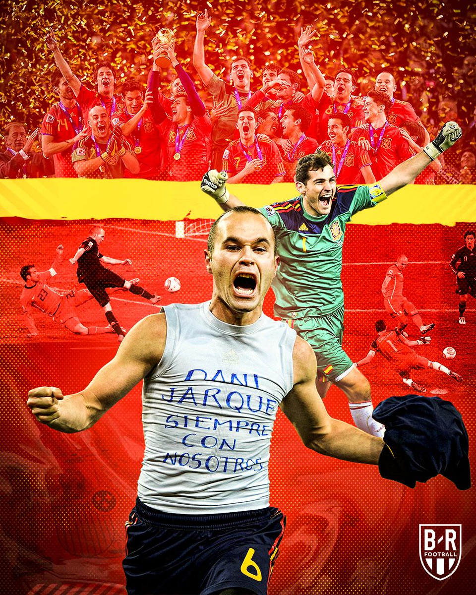 Andrés Iniesta: ON THIS DAY: In 2010, Andrés Iniesta scored the winning ...