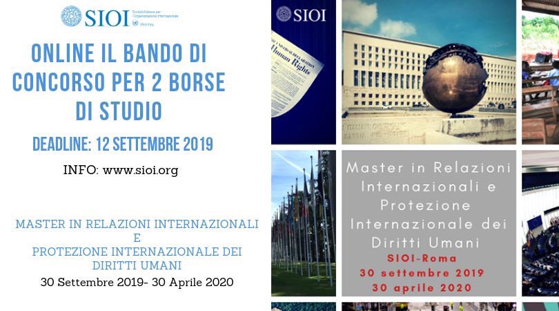 SIOI - Società Italiana per l'Organizzazione Internazionale