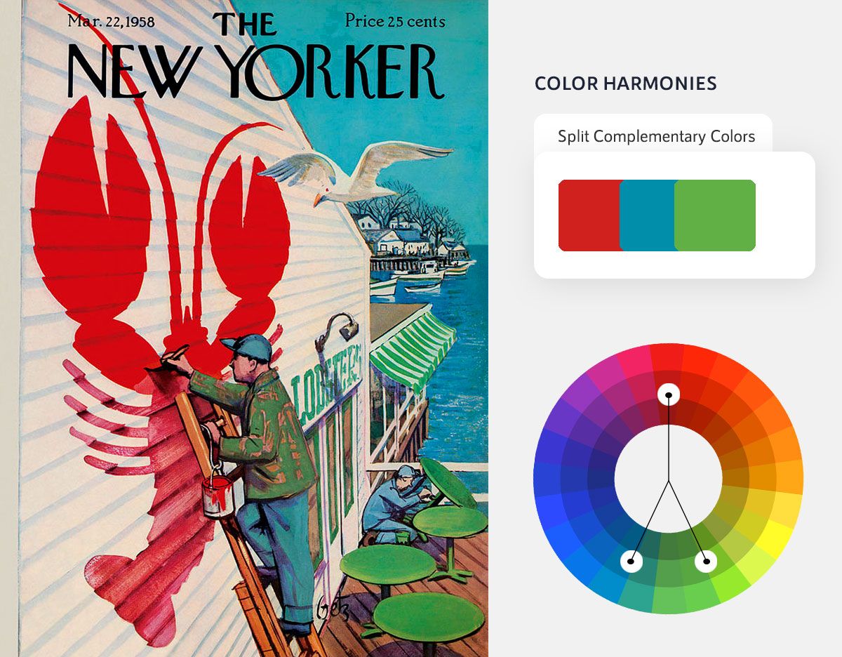 Split Complementary Design