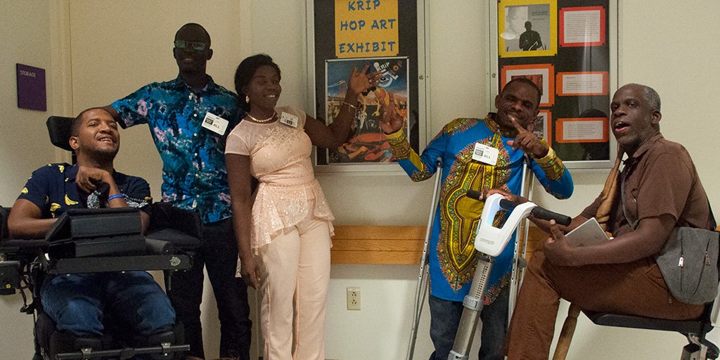 Thank you, Leroy Moore & members of Krip-Hop Nation, for lending their ...