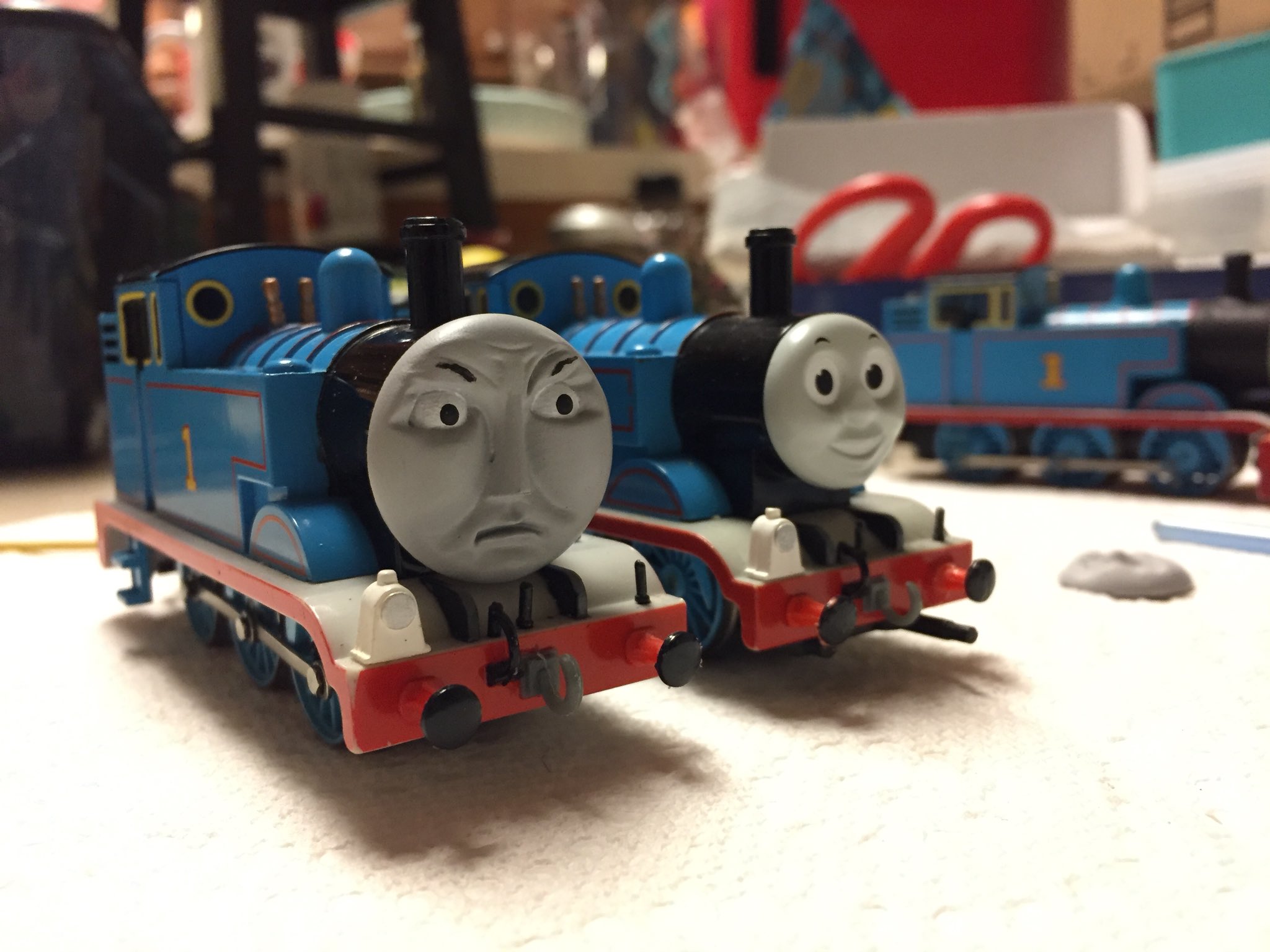 Thomas The Tank Engine Cross Face